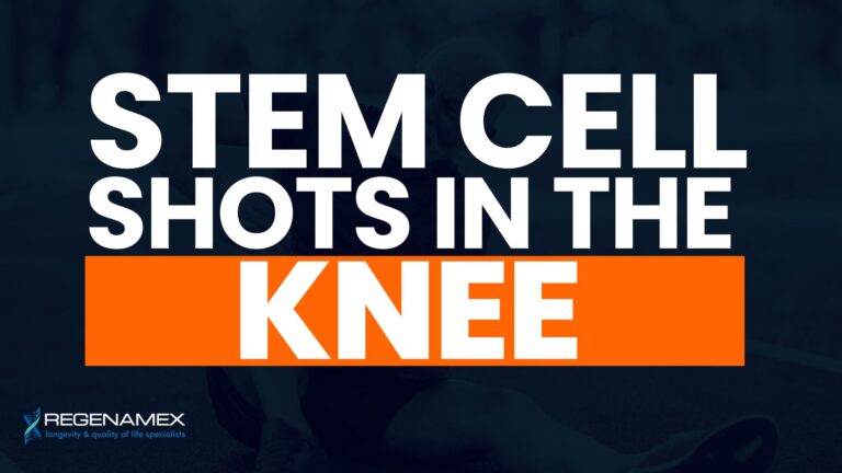 Stem Cell Shots in the Knee | Regenamex Regenerative Therapy